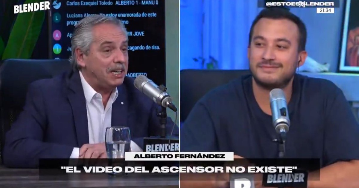 La verdad del video del ascensor: Alberto Fernández rompió el silencio ...